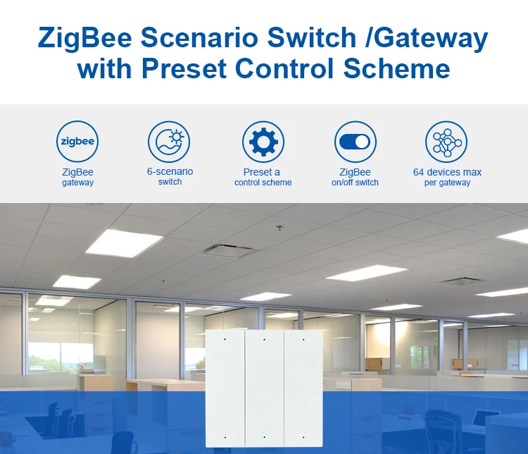 Zigbee Intelligent Touch Switch - Remote Control System