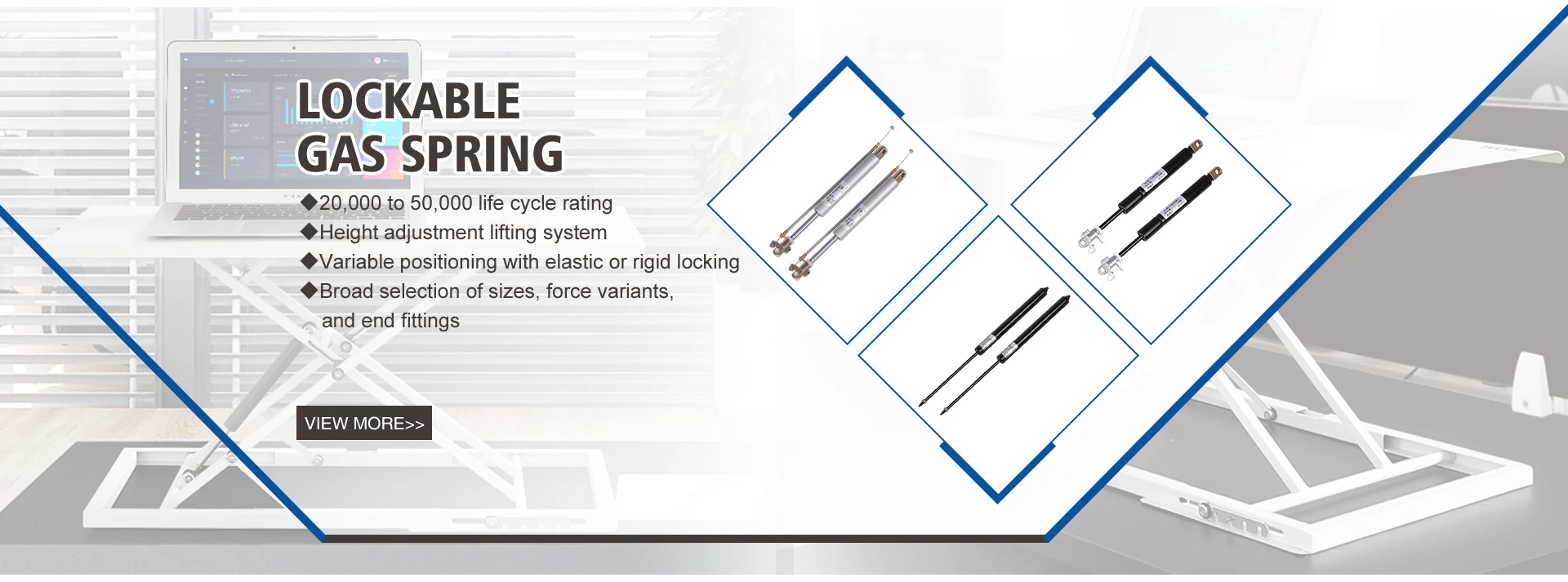 450n Lockable Gas Spring For Sofa - Buy 450n Gas Spring,Lockable Gas ...