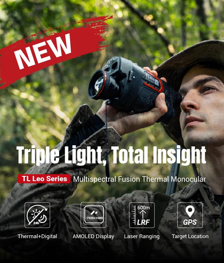 Guide Sensmart TL450 Digital LRF AMOLED Display Multispectral Fusion ...