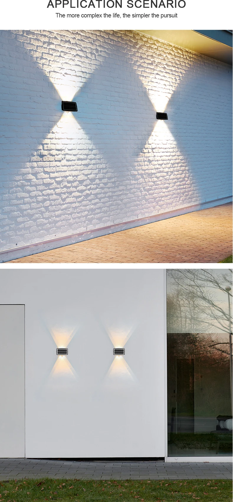Outdoor White Exterior Garden Wall Bracket Light Fitting Ip65 Battery ...