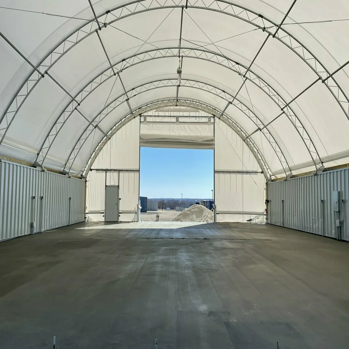 Custom Outdoor Industrial Temporary Storage Tents