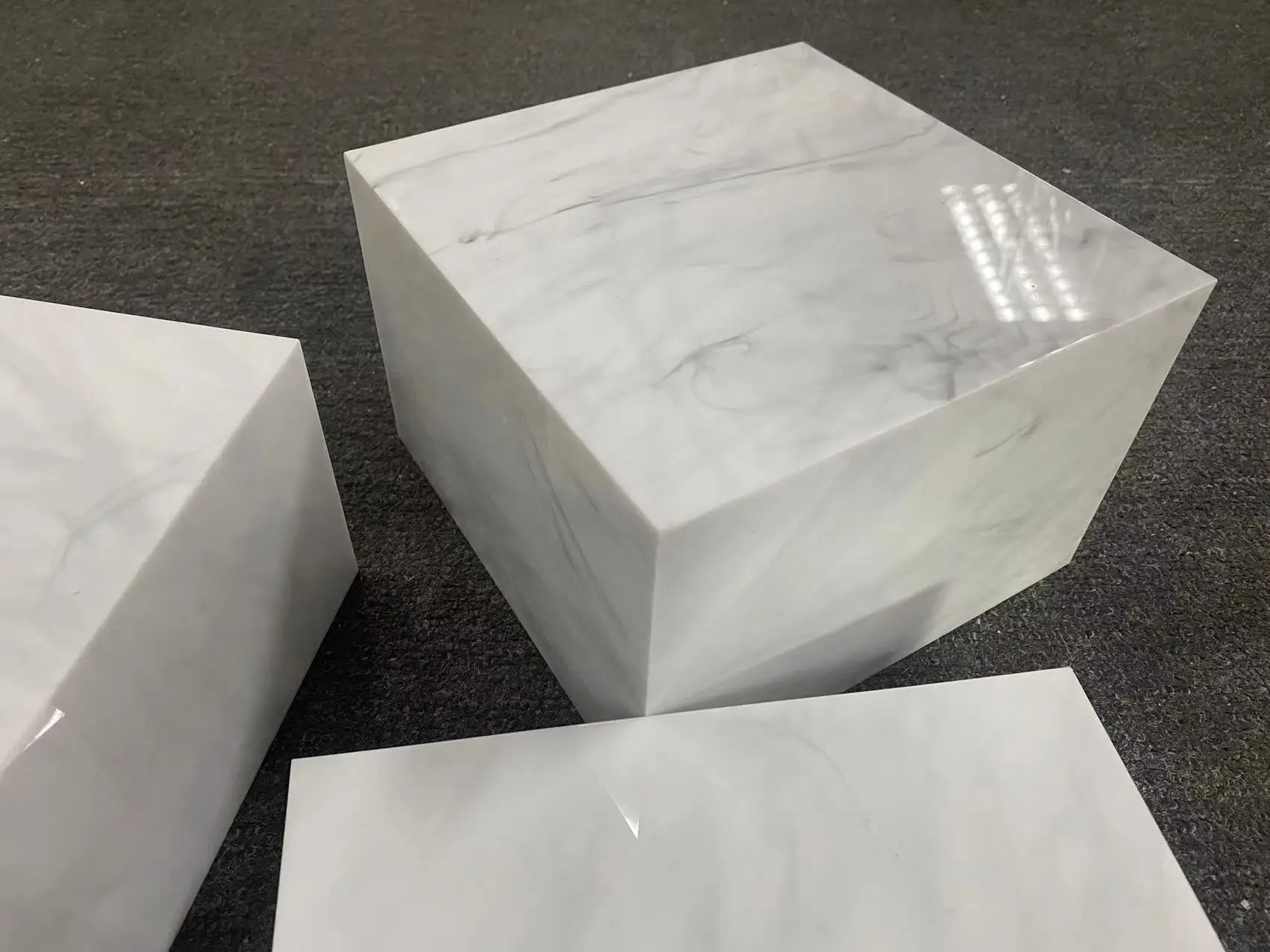 Custom Acrylic Display Cubes for Events and Weddings