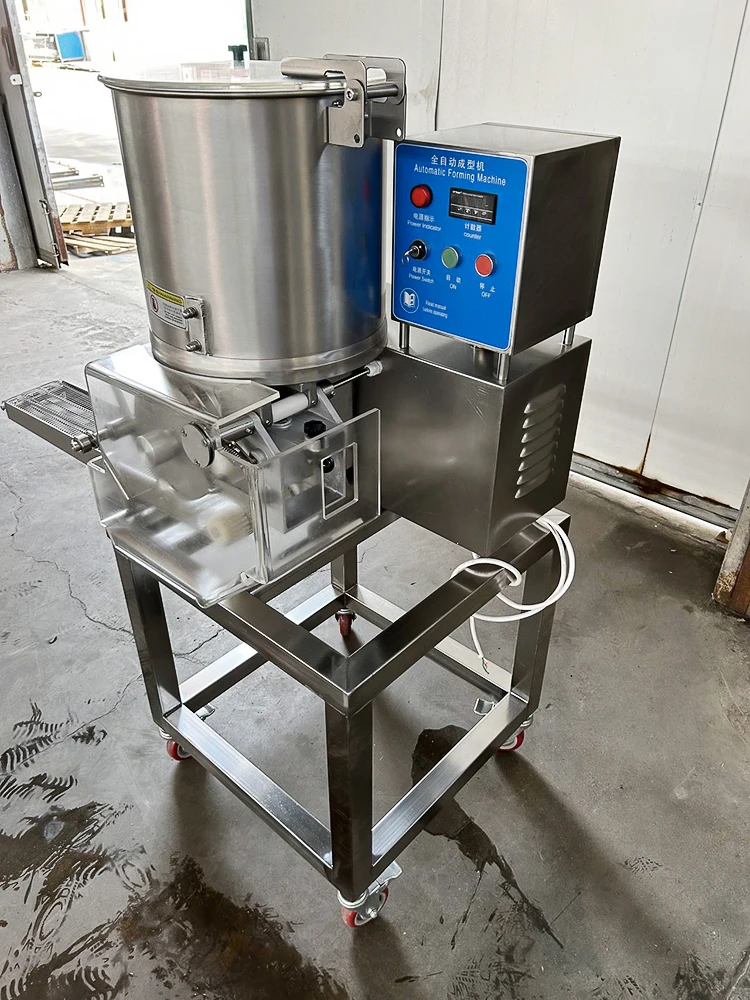 Hot Sale Full Automatic Chicken Nuggets Forming Machine Potato Beef ...