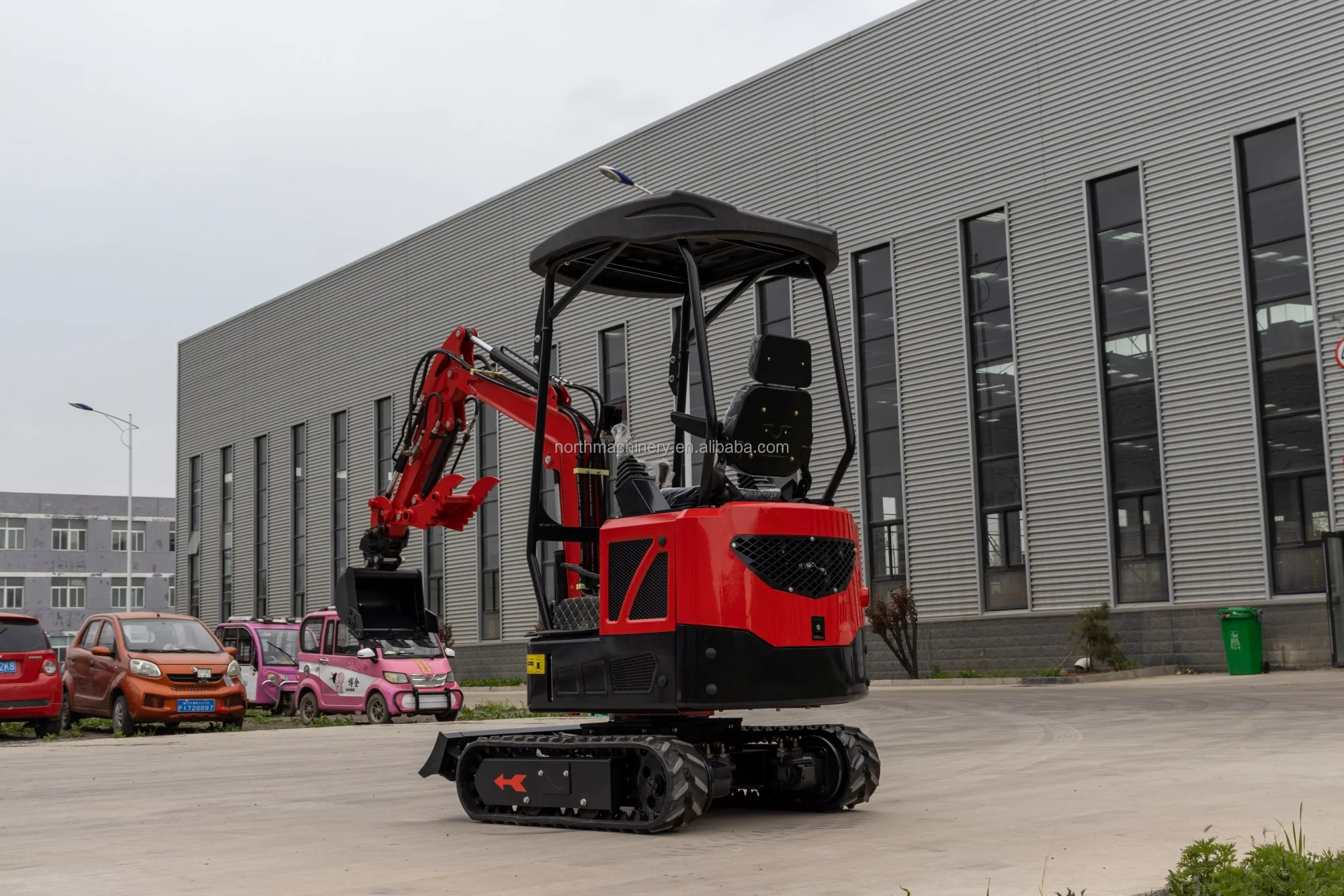 Ht15 Mini Excavator Micro Digger 1 Ton Small Mini Crawler Excavator ...