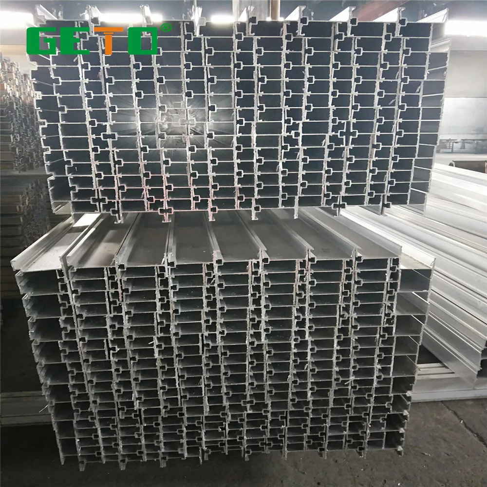 Extruded Industrial Aluminum Profile H Beam Insert Timber Filler ...