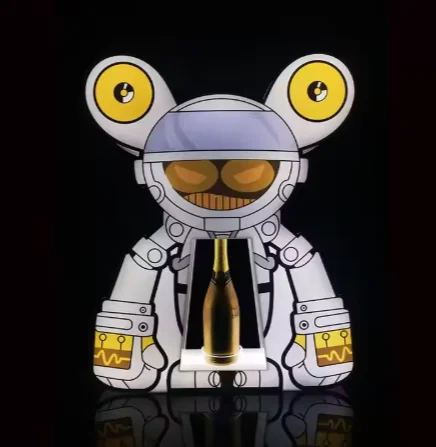 Robot Bottle Presenter Carrier Glorifier Display VIP champagne holder ...