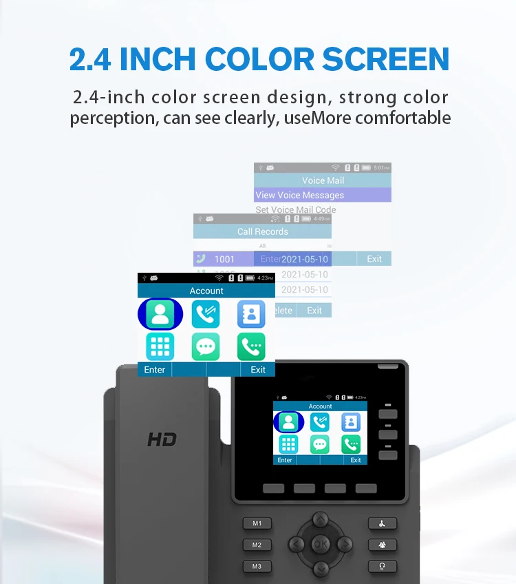 SUNCOMM SC01 Voip Phone - 4G LTE, 2.4G Wifi, Android 7.1