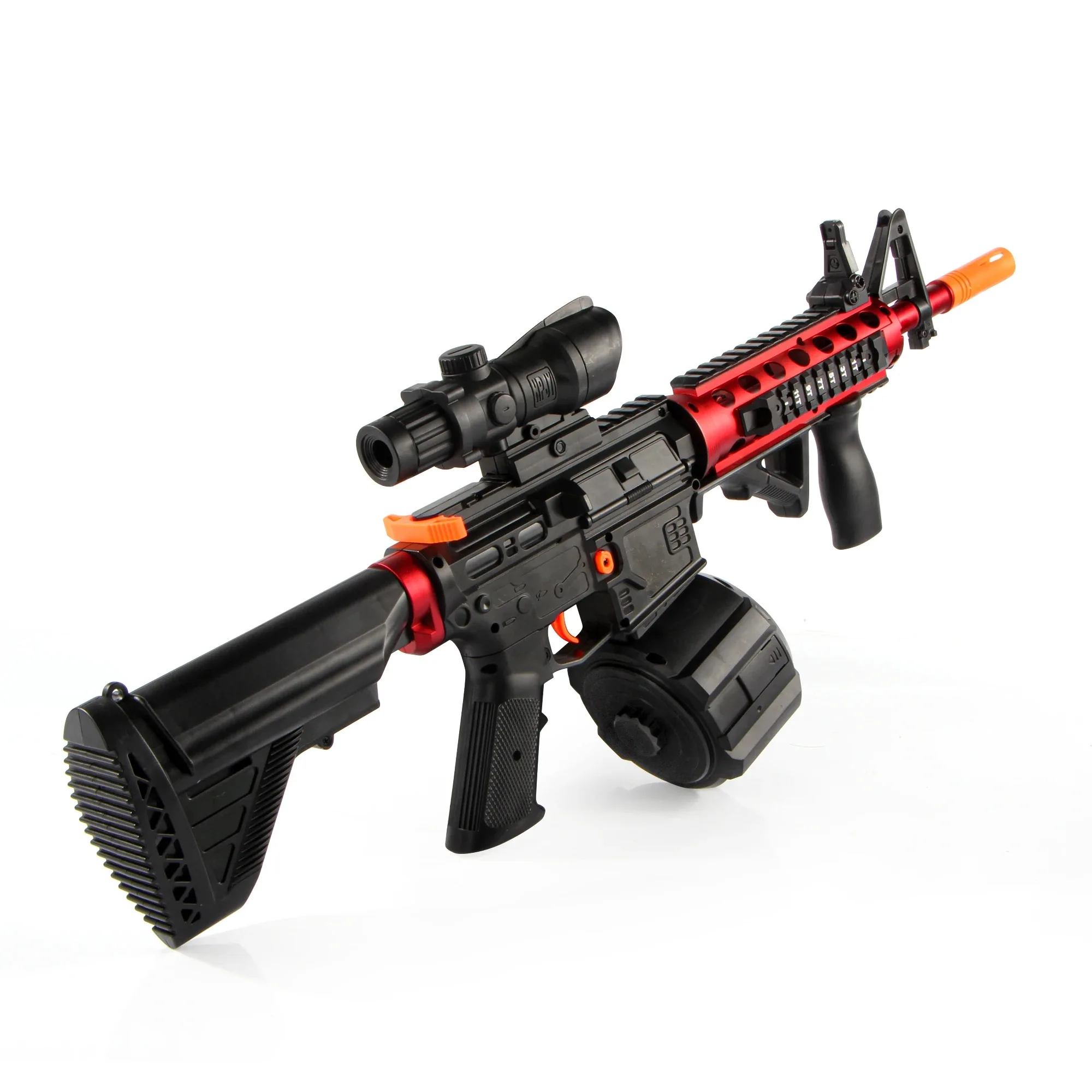 M4a1 Assault Rifle Electric Splatter Gel Ball Blaster With Water Beads ...
