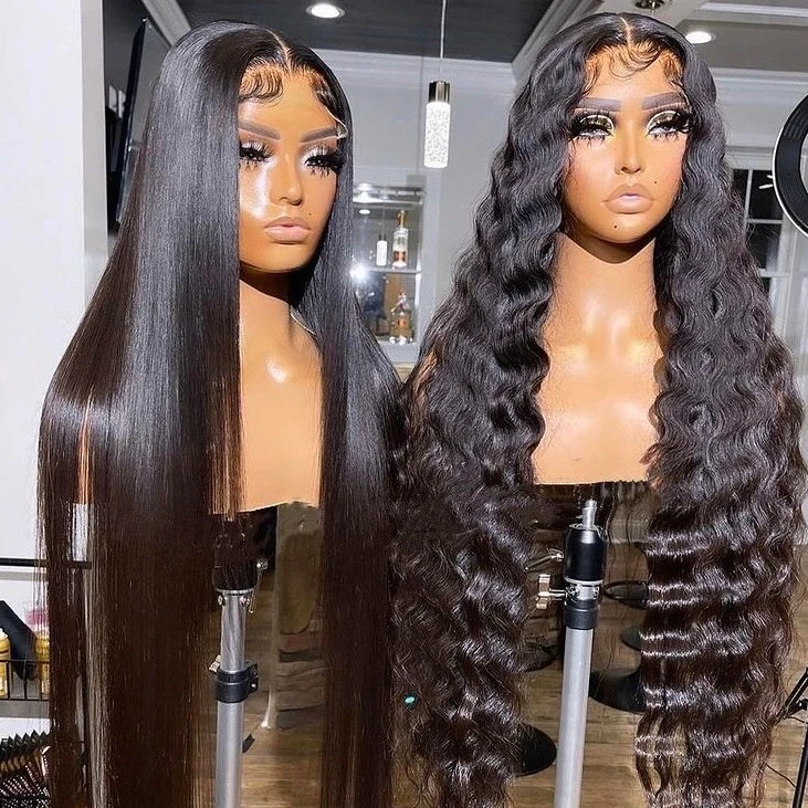 Shop Cheap HD Transparent Full Lace Front Human Hair Wigs