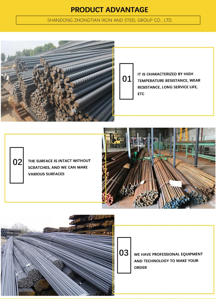 D10 D12 D16 D20 Reinforcement Steel Rebar Concrete Iron Steel Price Per ...