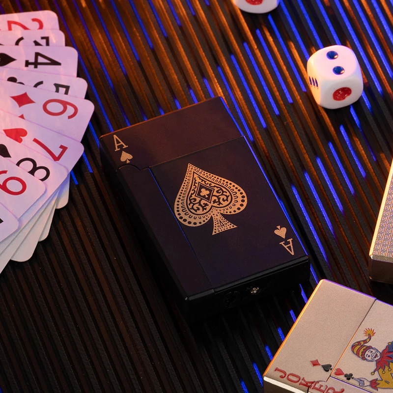 Encendedor De Cartas Con Diseño Creativo De Póker,Encendedor De ...