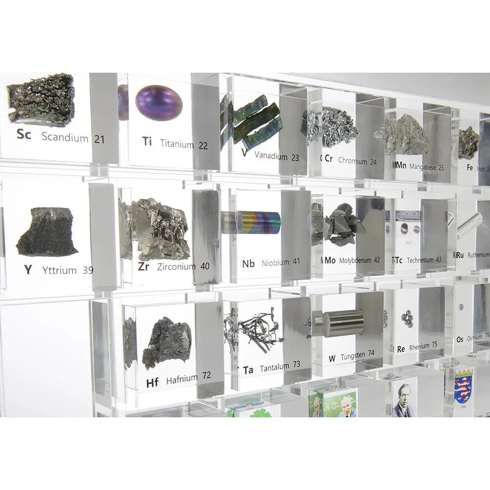 Wall Mounted Chemical Element Display Frame Acrylic 118 Periodic Table ...