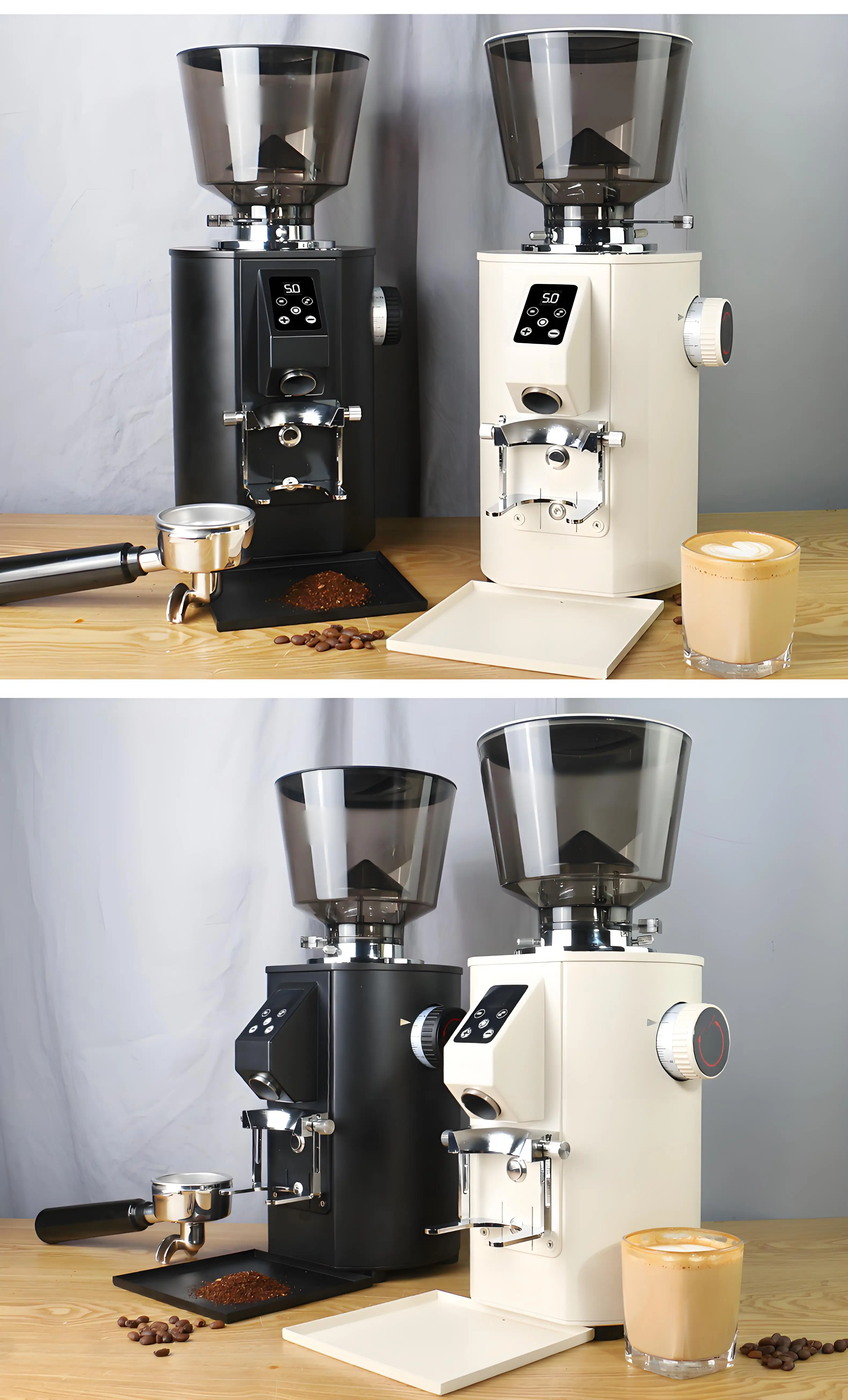 Commercial Automatic Height-adjustable Powder Rack One-key Powder ...