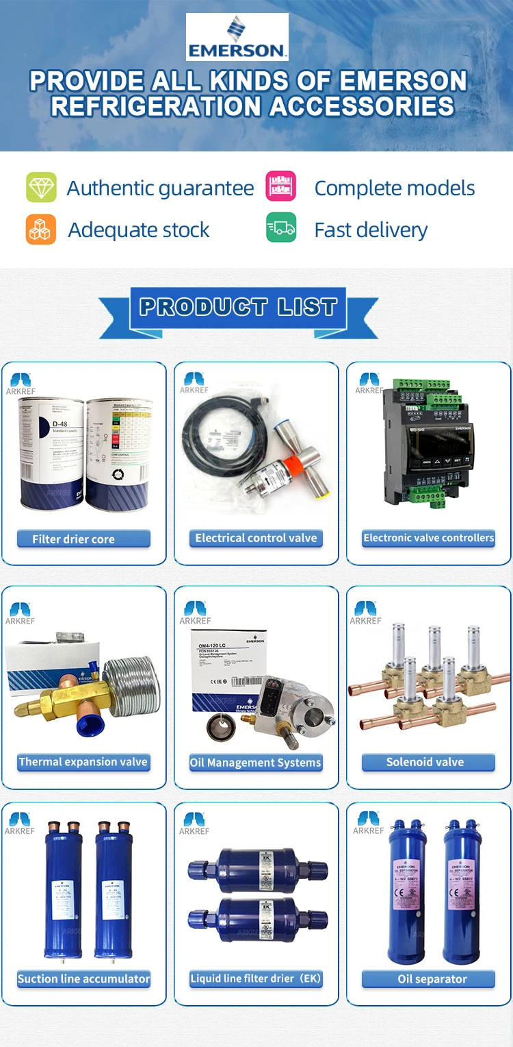 Emerson Stepper Motor Control Valve for HVAC Efficiency