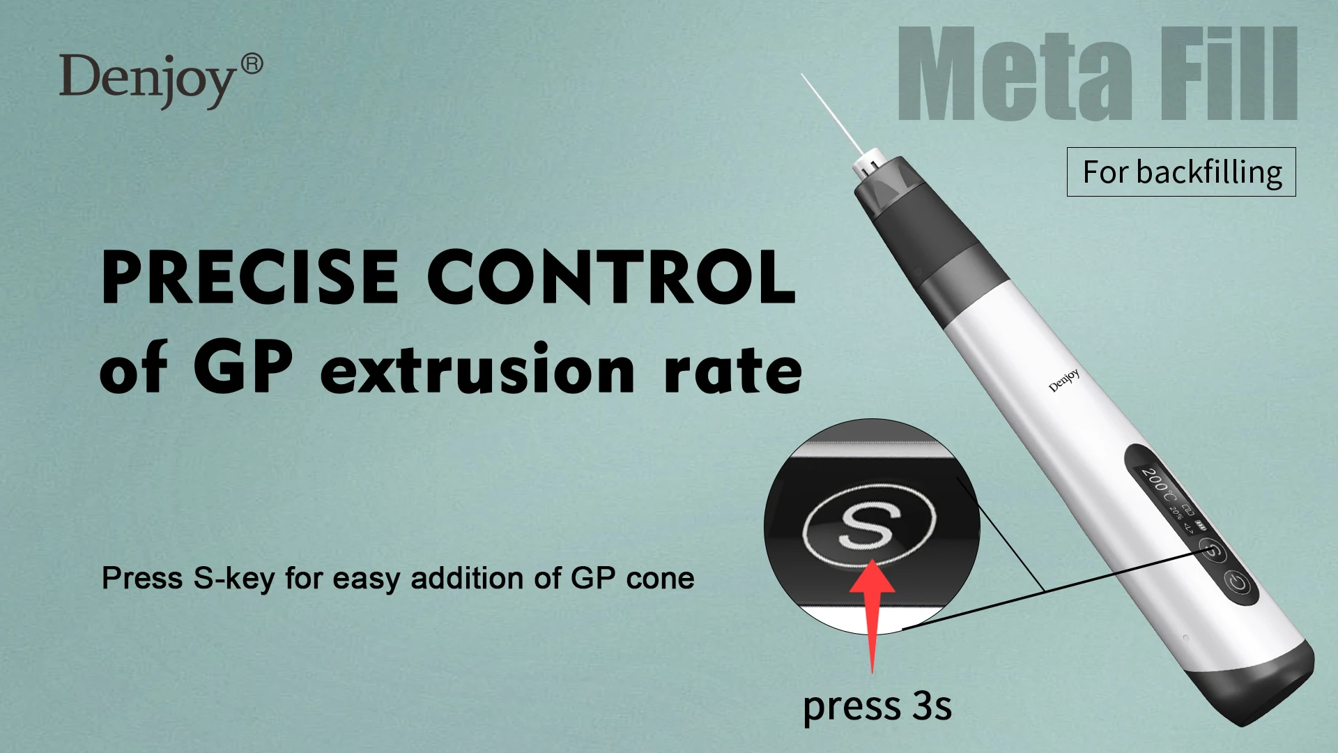 Gutta Percha Obturation System - Meta Fill for Dental Comfort