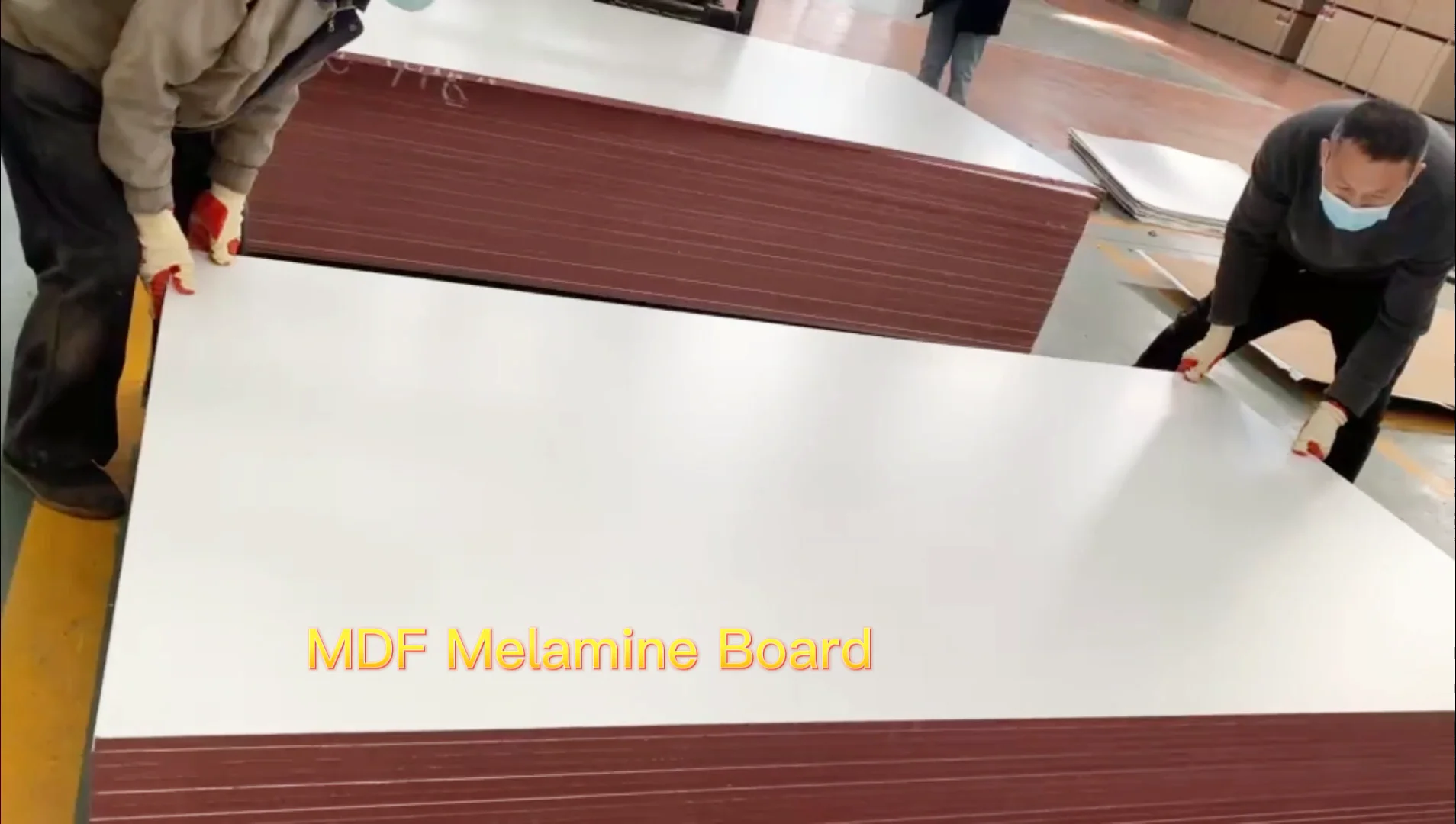 High Quality Wood Grain Melamine Matt Glossy White Pet Fire Resistant ...