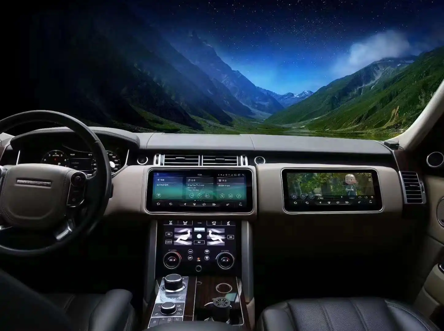 Navihua Range Rover Vogue Sport Multimedia Android Car Radio 12.3 Inch ...