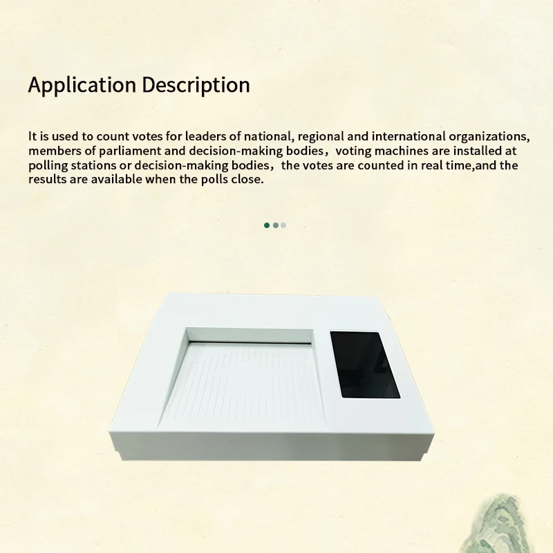 Intelligent Electronic Voting Machines Used to Vote and Count of Votes ...