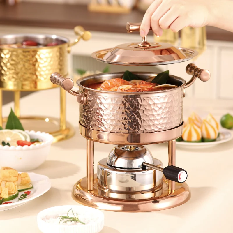 Wholesale Cooking Pot Luxury Food Warmer Buffet Set Restaurant Serving ...
