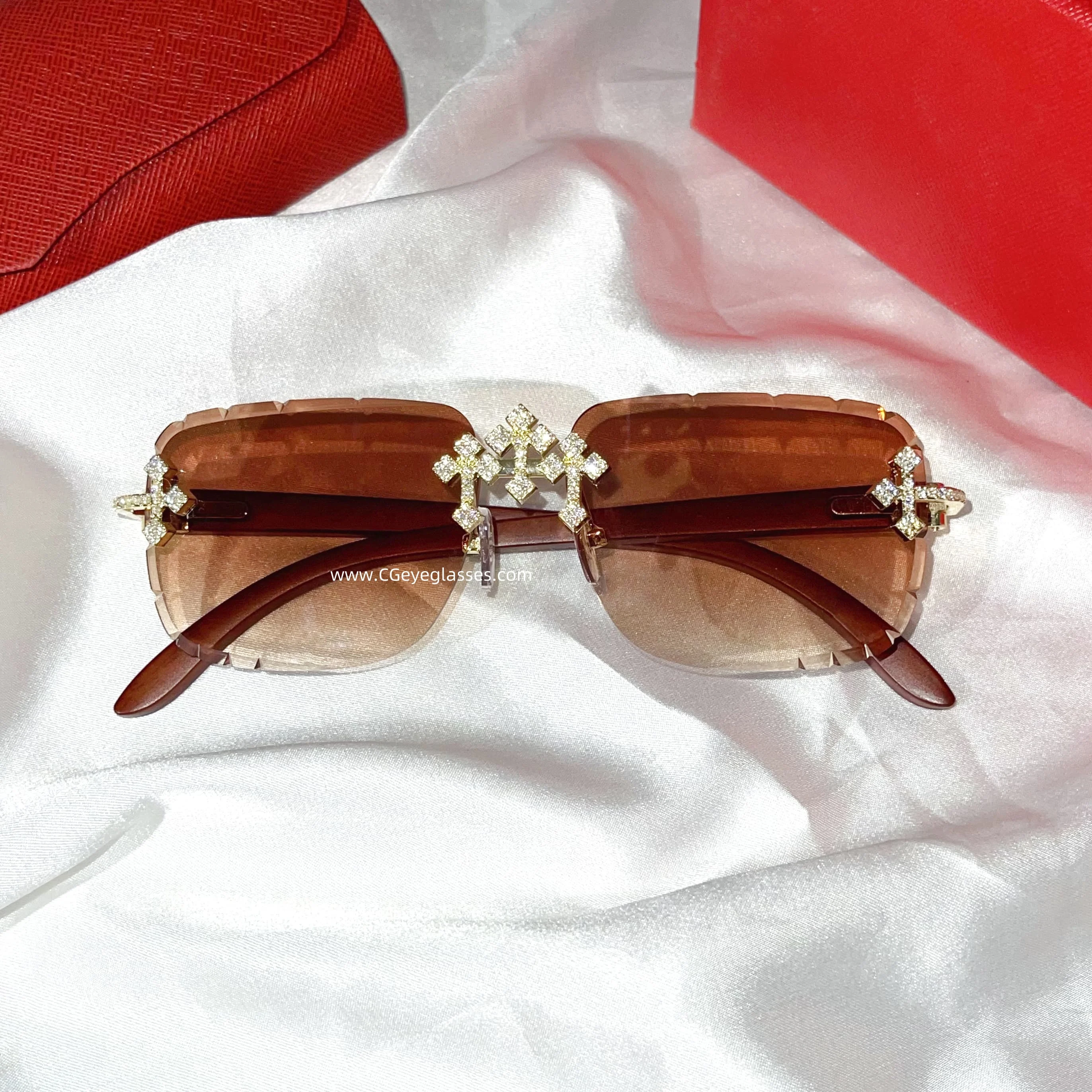 Luxury Diamond Rapper Glasses - Unisex Fashion Sunglasses