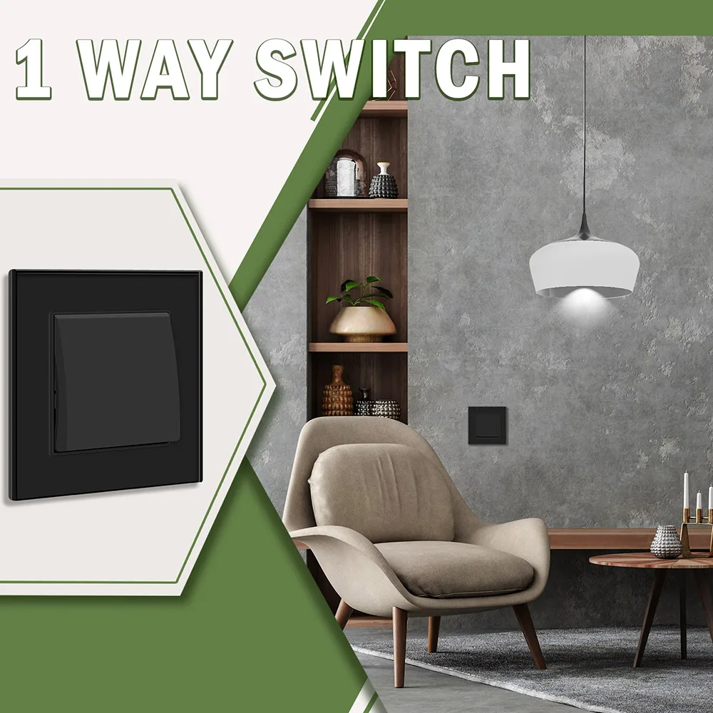 MVAVA Color Electrical Concealed Installation European 1/2/3/4 Gang 1 ...