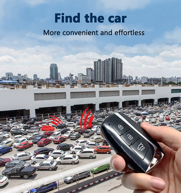 Universal All Types Vehicle Car Alarm Remote Control Pke Car Keyless ...