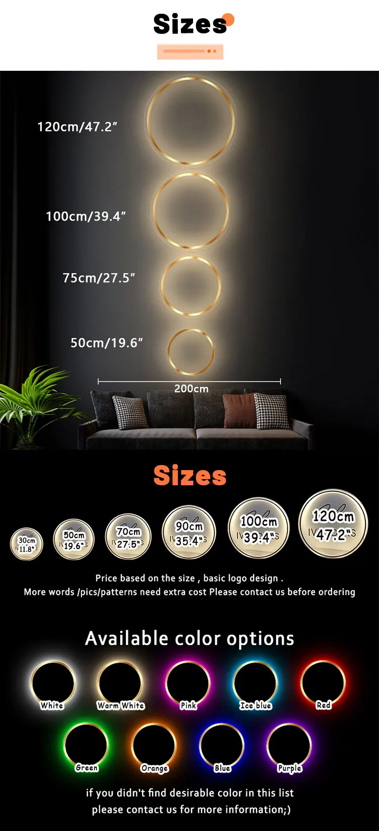 Gold Metal Letters - Custom LED Channel Signs for Business