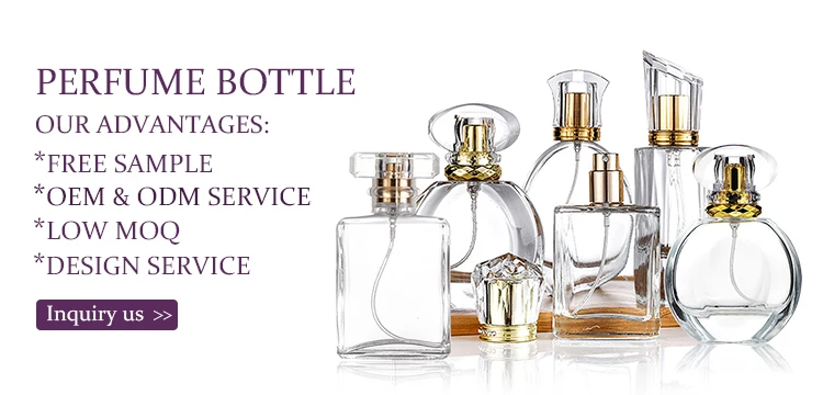 Oem Botol Parfum 30ml 50ml 100ml Flacon Parfum 100ml Empty Glass Luxury ...