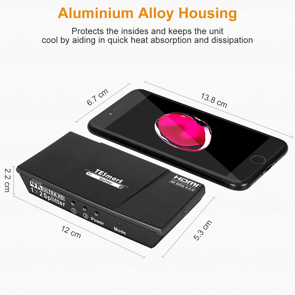 Hot Selling New Trending Hdmi Splitter With Hdcp Bypass 1 Input 2 ...