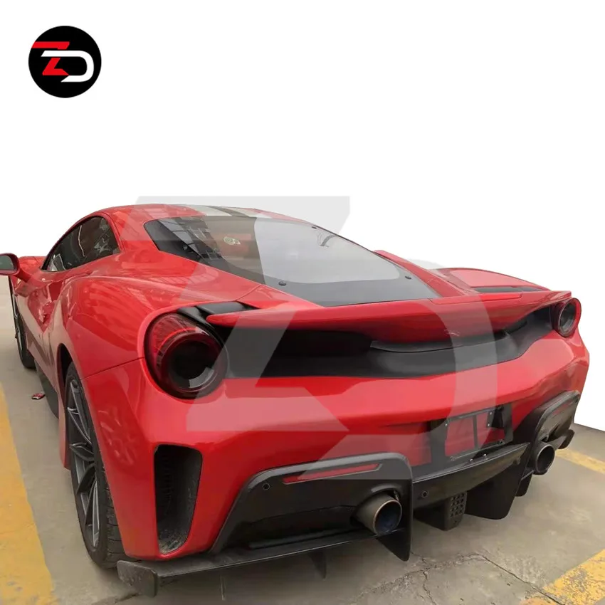 New Arrived Pista Body Kit For Ferrari 488 Gtb Spider To Upgrade With ...