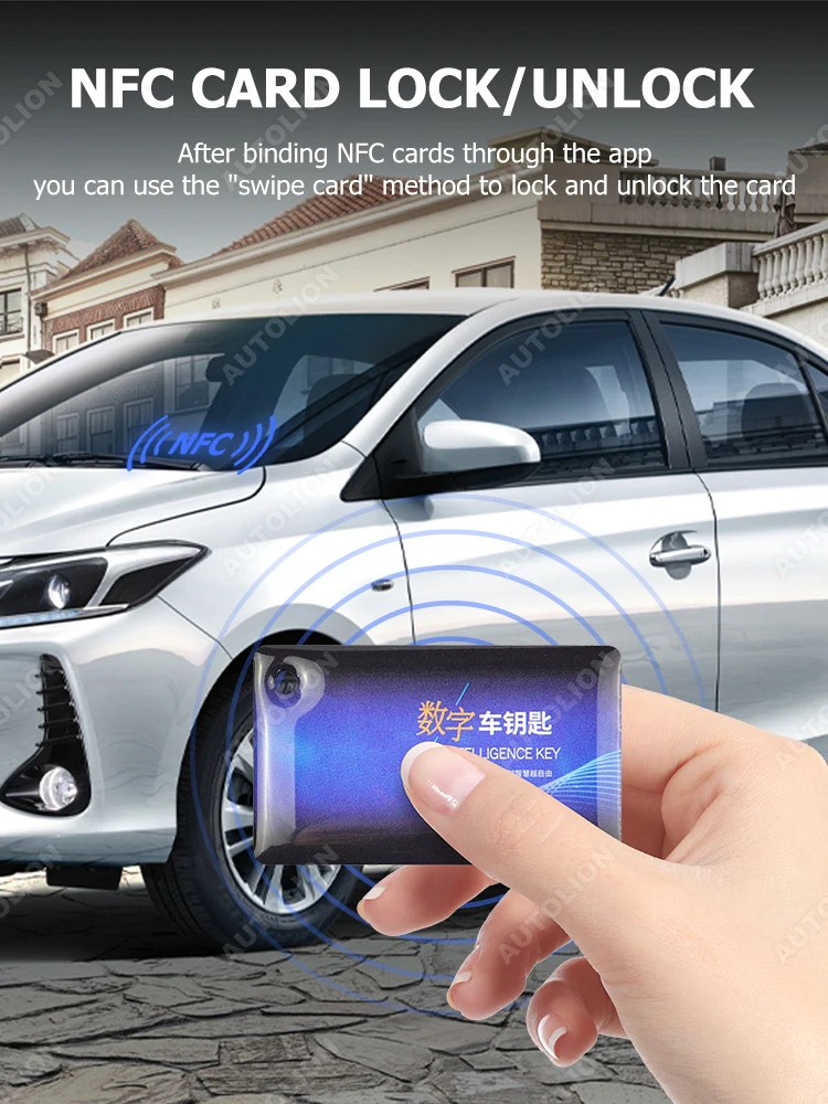 Nfc Keyless Entry System Nfc Intelligence Digital Key Mobile Phone ...