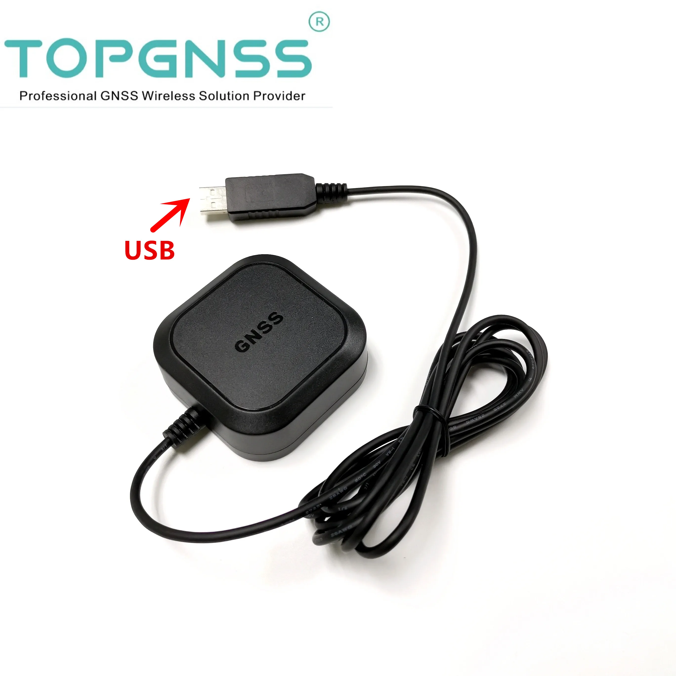 Topgnss Usb Gps Gnss Rtk Receiver Built-in Bluetooth Waterproof ...