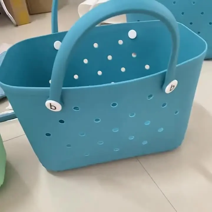 Pt Custom Woman Beach Bogg Bag Silicone Beach Accessories Waterproof ...