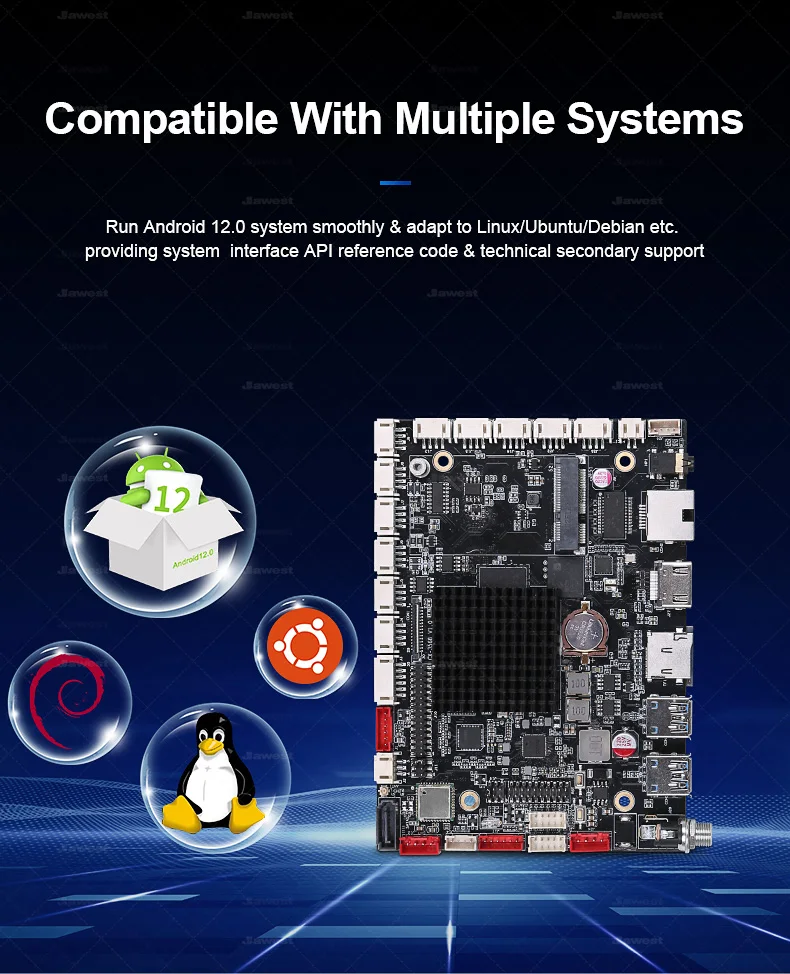 Rockchip RK3568 Mainboard - Industrial PC Motherboard