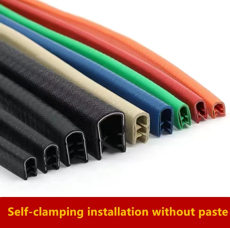 Custom Edge U-shaped Edge protection Strip Car Door Edge U-shaped ...