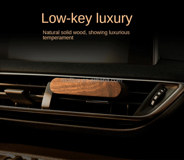 Custom Luxury Aromatic Wood Diffuser for Car Air Freshness