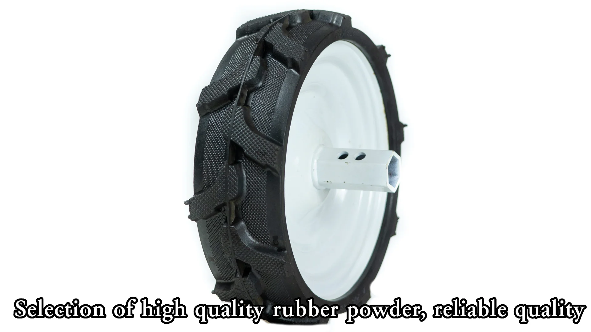 Solid Rubber Wheel 10x3.50 Micro Tiller 10x350 - Buy 10x350 Tire,10x3.50,Agricultural Machinery ...