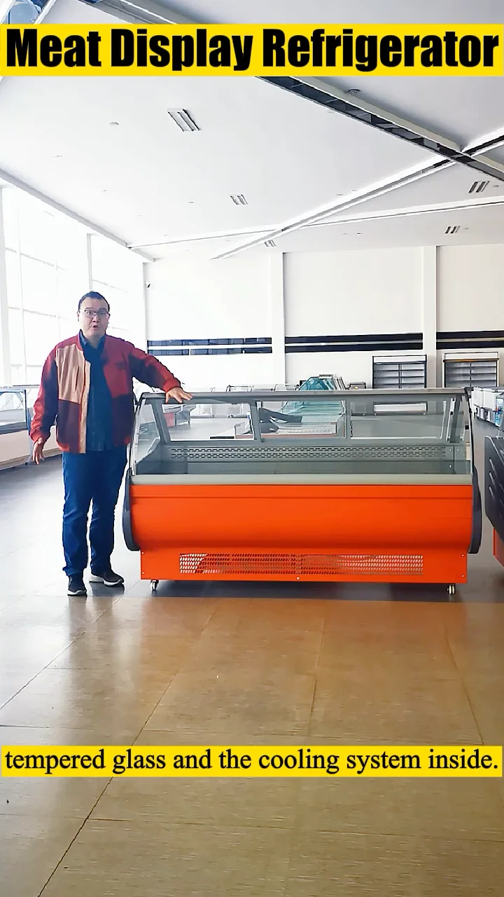 Supermarket Dry Ager Meat Storing Display Freezer Deli Commercial ...