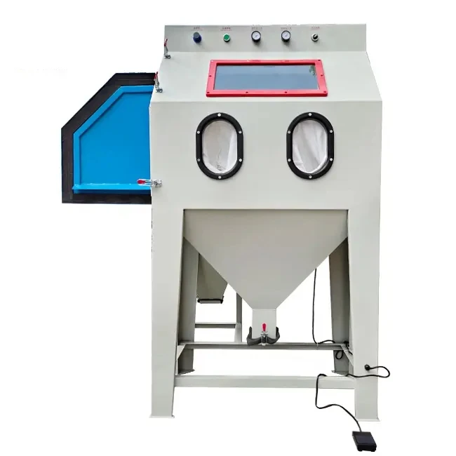 Hardware Tools Auto Parts Sand Blasting Machine For Wheel Sand Blasting ...