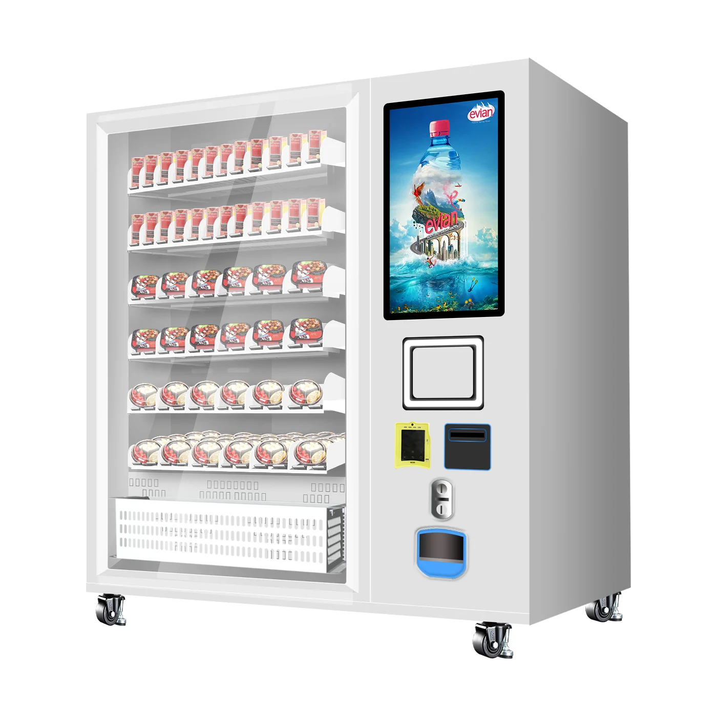 vending machine with touch screen vending machine with elevator for ...