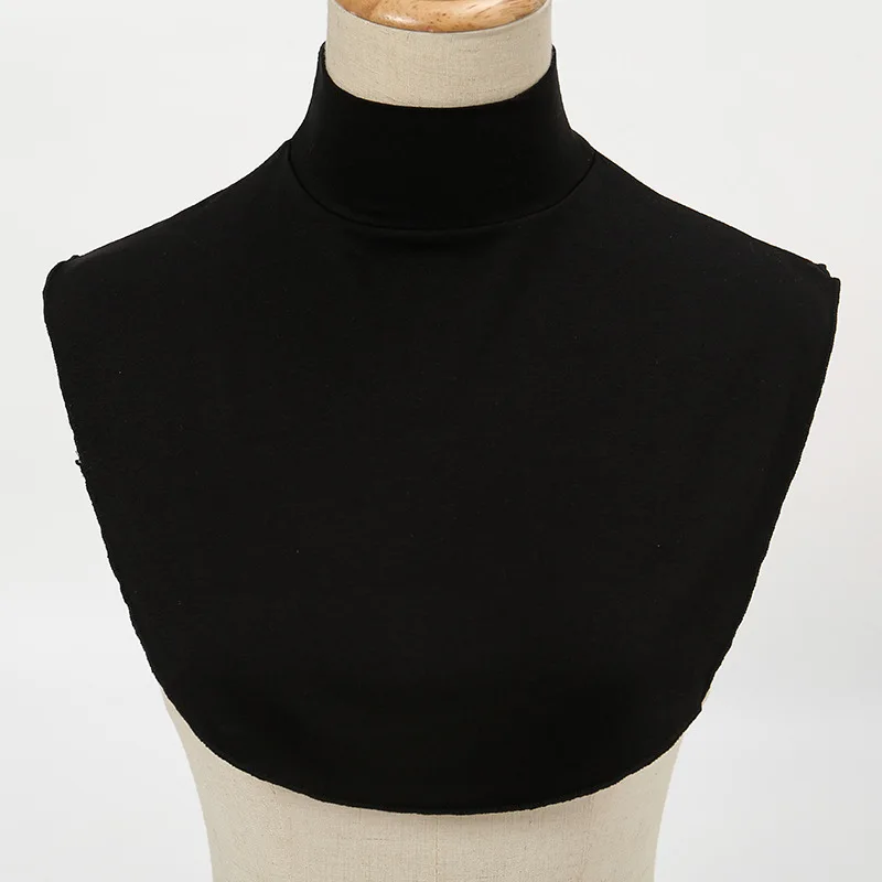 Fake Collar Islamic Hijab Extensions Neck Chest Back Cove Muslim ...