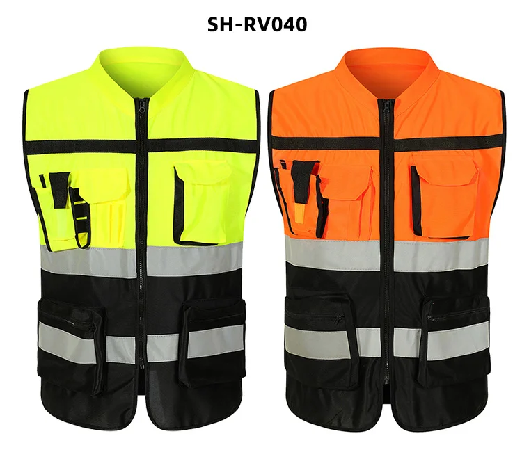 High Visibility Safety Vests - Reflective & Durable
