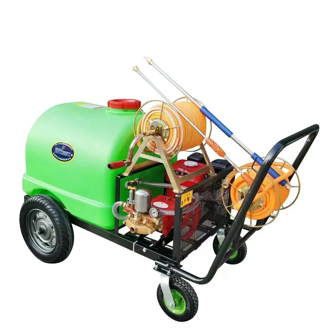 300L Gasoline Engine Sprayer Trolley - High Quality Agricultural Sprayers