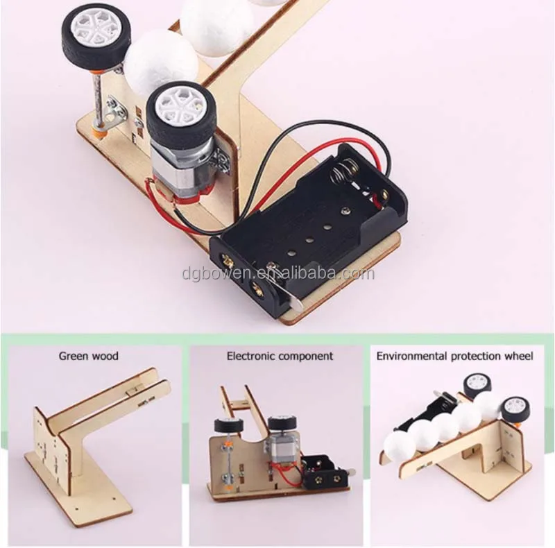 DIY Ball Launcher - Fun Science Experiment Kit for Kids