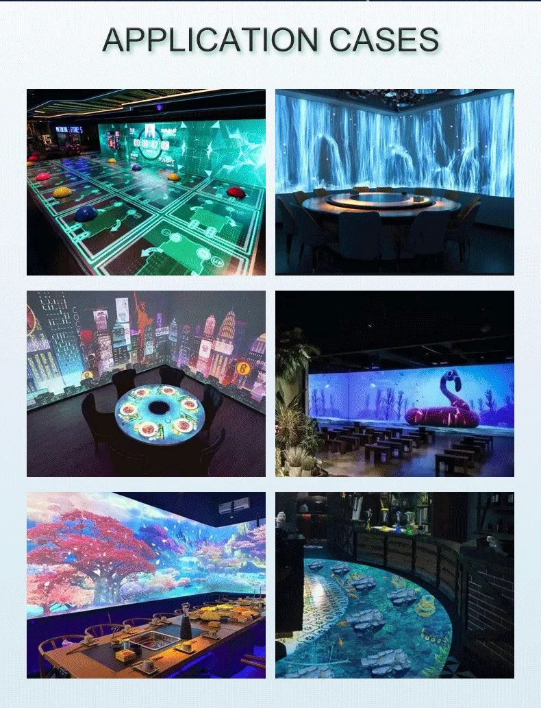 Dhn Th410 Dlp Laser Mapping Projectors With 4100lm 360 Immersive ...