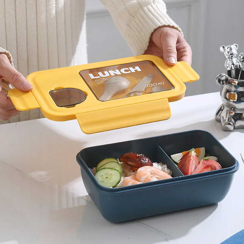 Microwaveable Lunch Box Japanese-style Pp Large-capacity Children's ...
