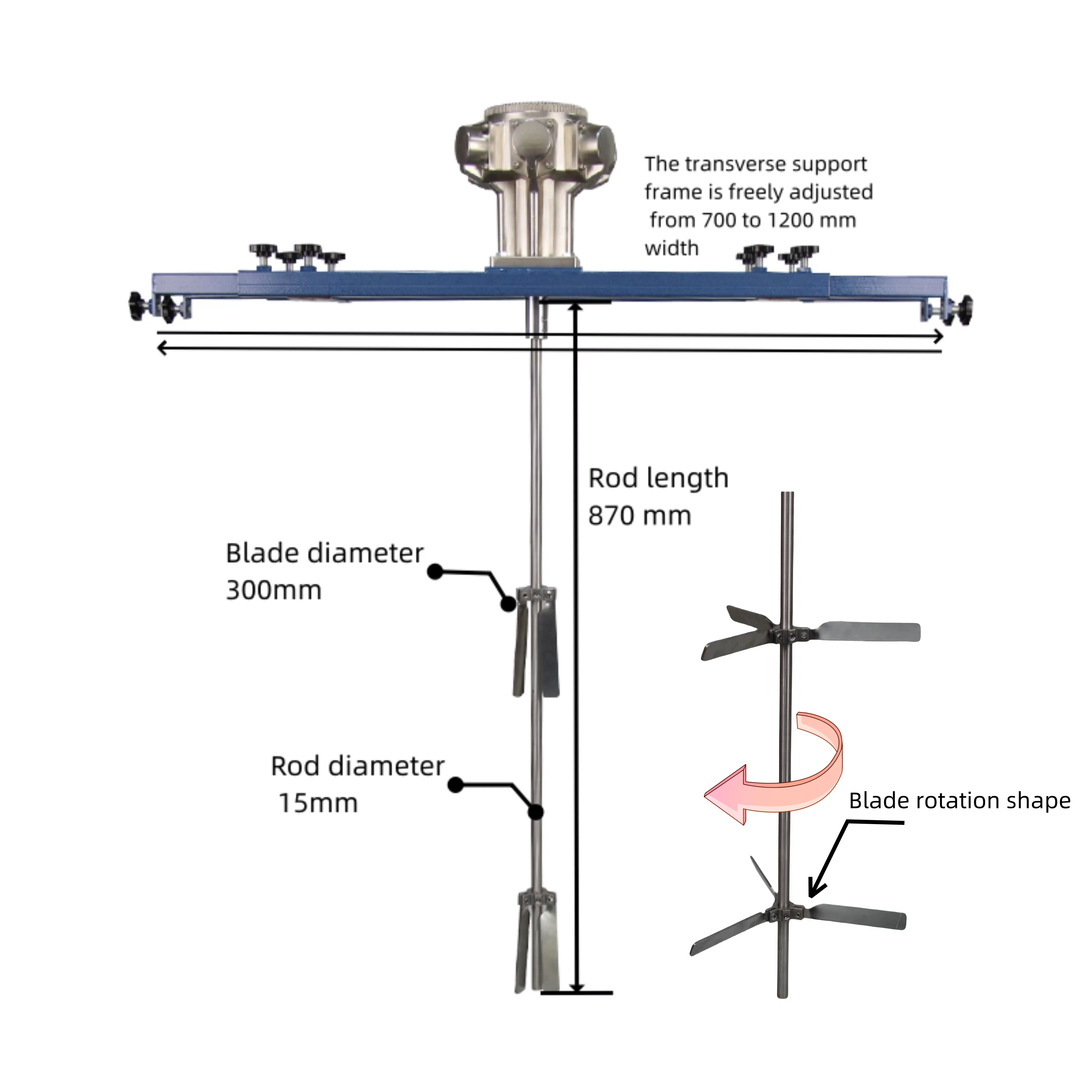 Ibc Homogenizer/pneumatic Agitator/propeller Agitator - Buy Ibc ...