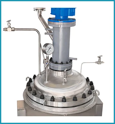 100l Stainless Steel Pilot Reactor Feeding Collector Tanks High Temp Corrosion-resistance Pid ...