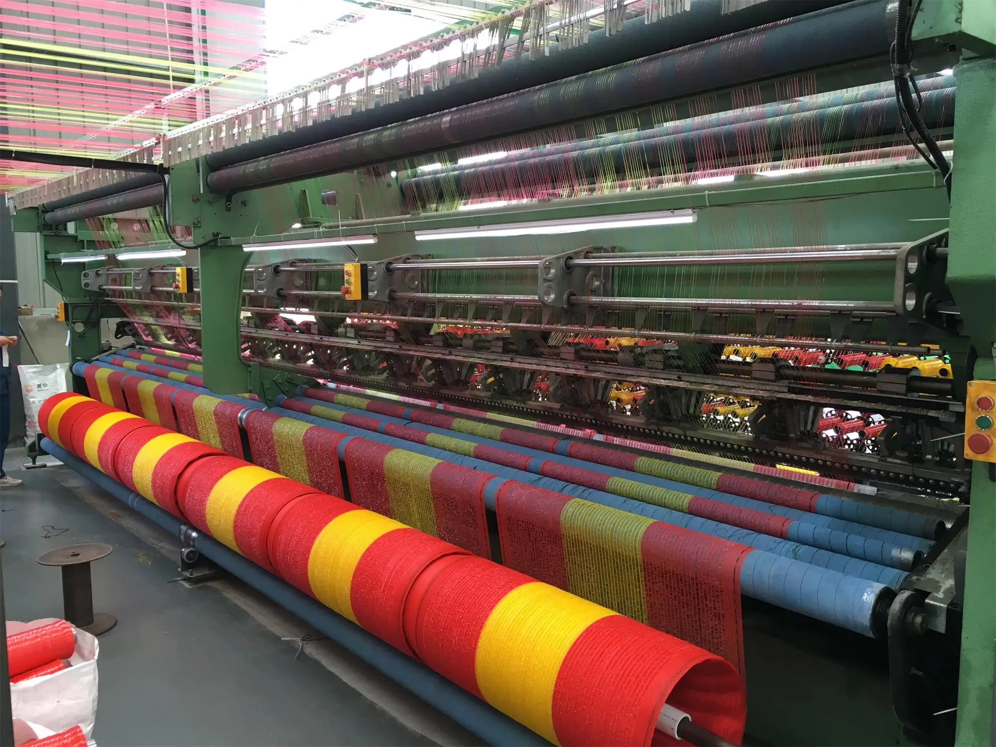 Plastic Knitted Scaffold Construction Warning Fence Safety Netting ...