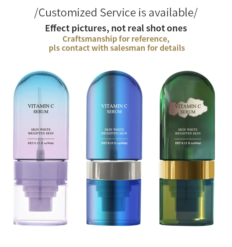 Free Sample 15ml 30ml 50ml Airless Inverted Cosmetic Packing For Serum ...